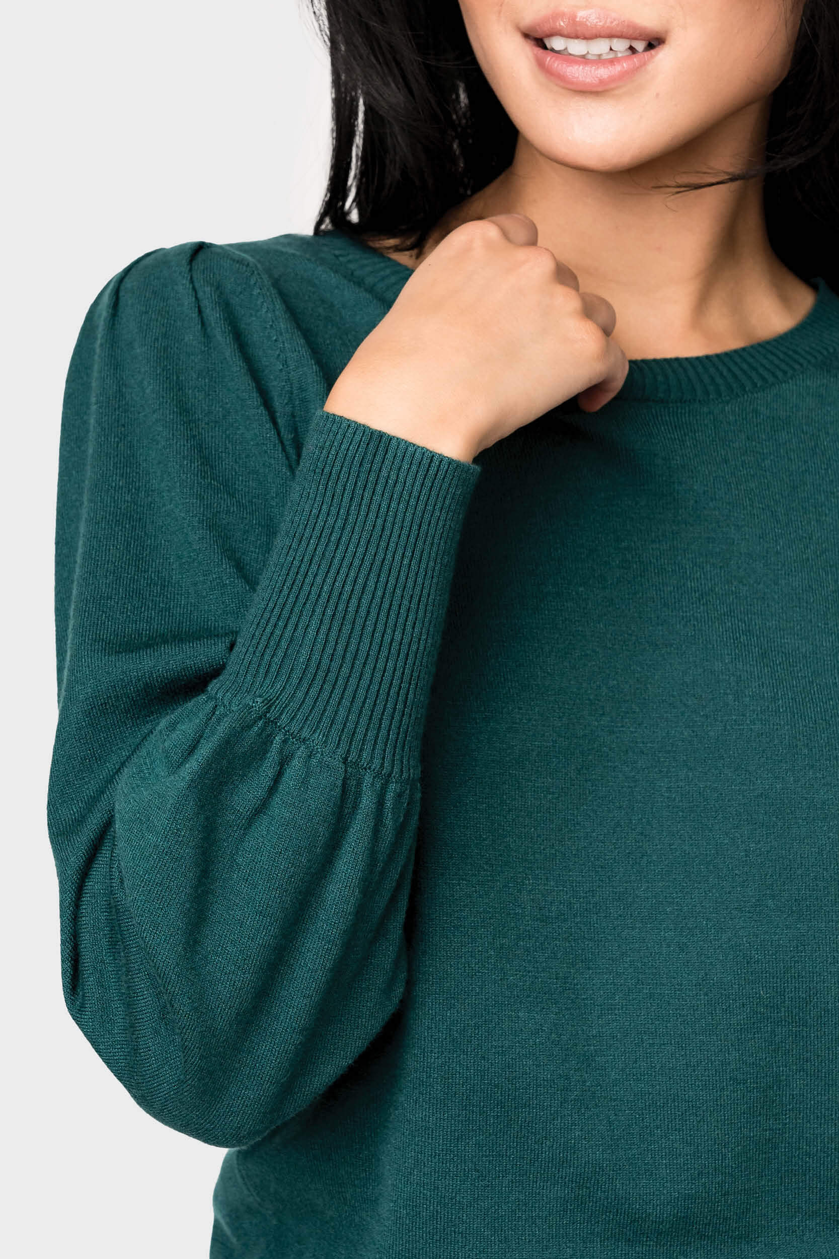 Essential Blouson Sleeve Sweater – Gibsonlook